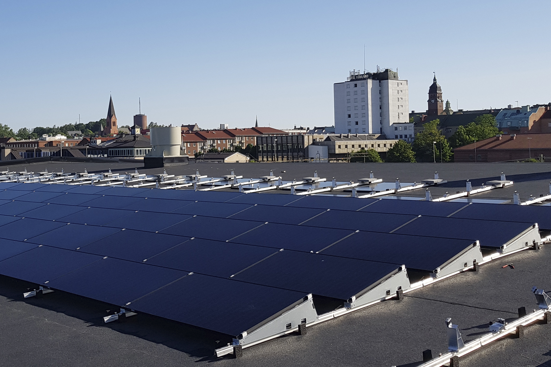 Solceller för företag - Sandstedt El